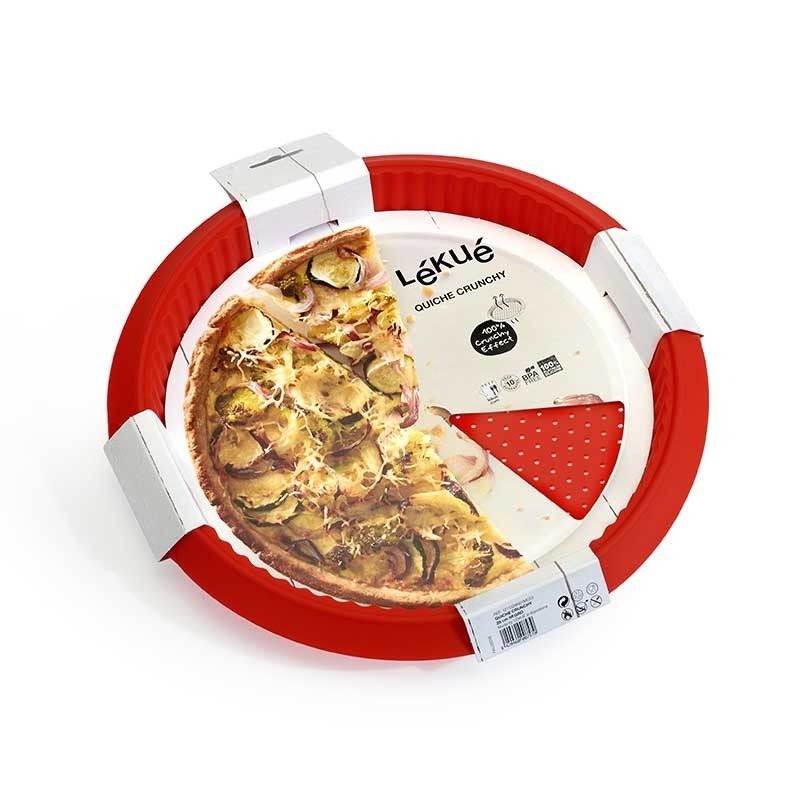 Molde Quiche Crunchy 28 cm | Pastelaria Lékué